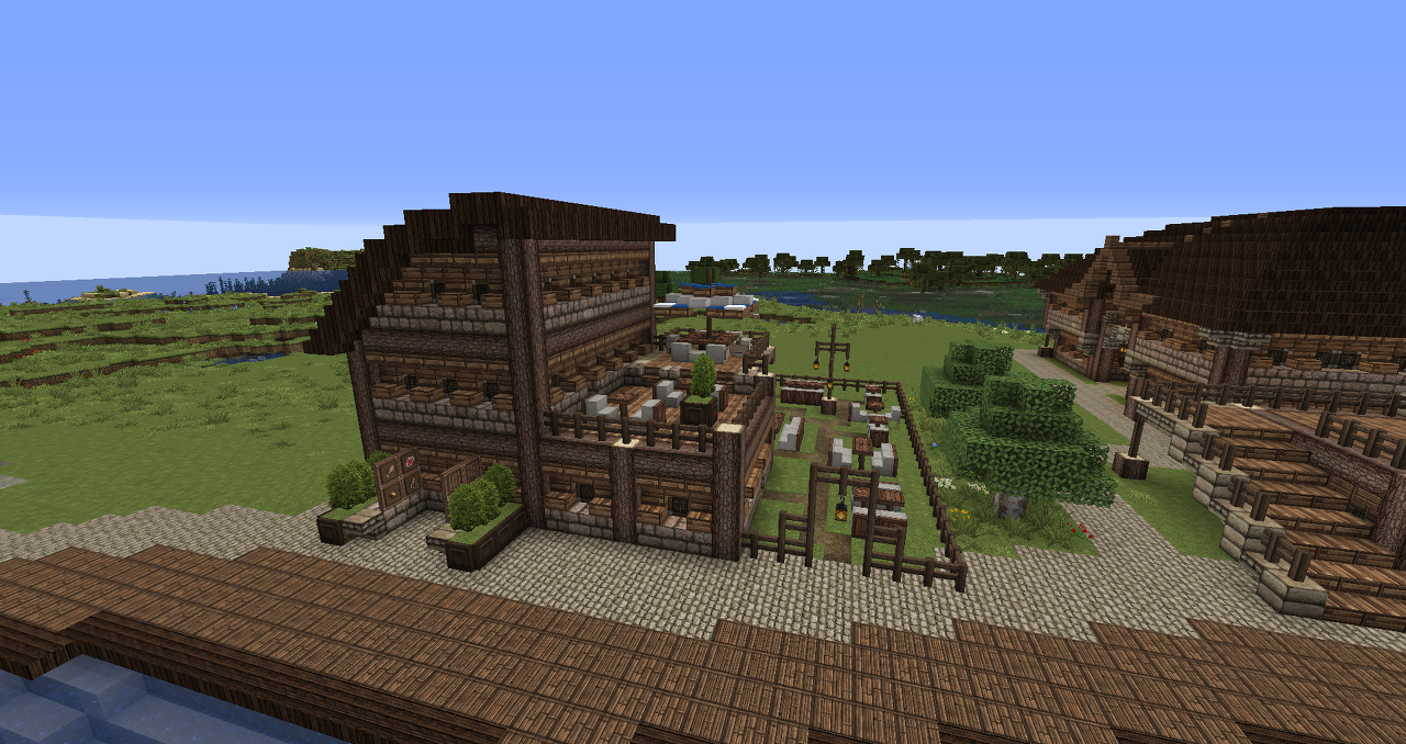 Waterfront Town Minecraft Map