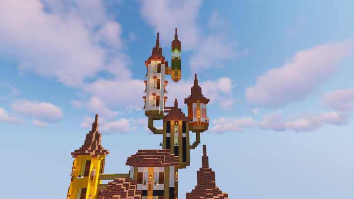 NStalkeR_'s Moving Castle Minecraft Map