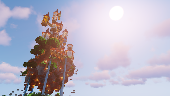 NStalkeR_'s Moving Castle Minecraft Map