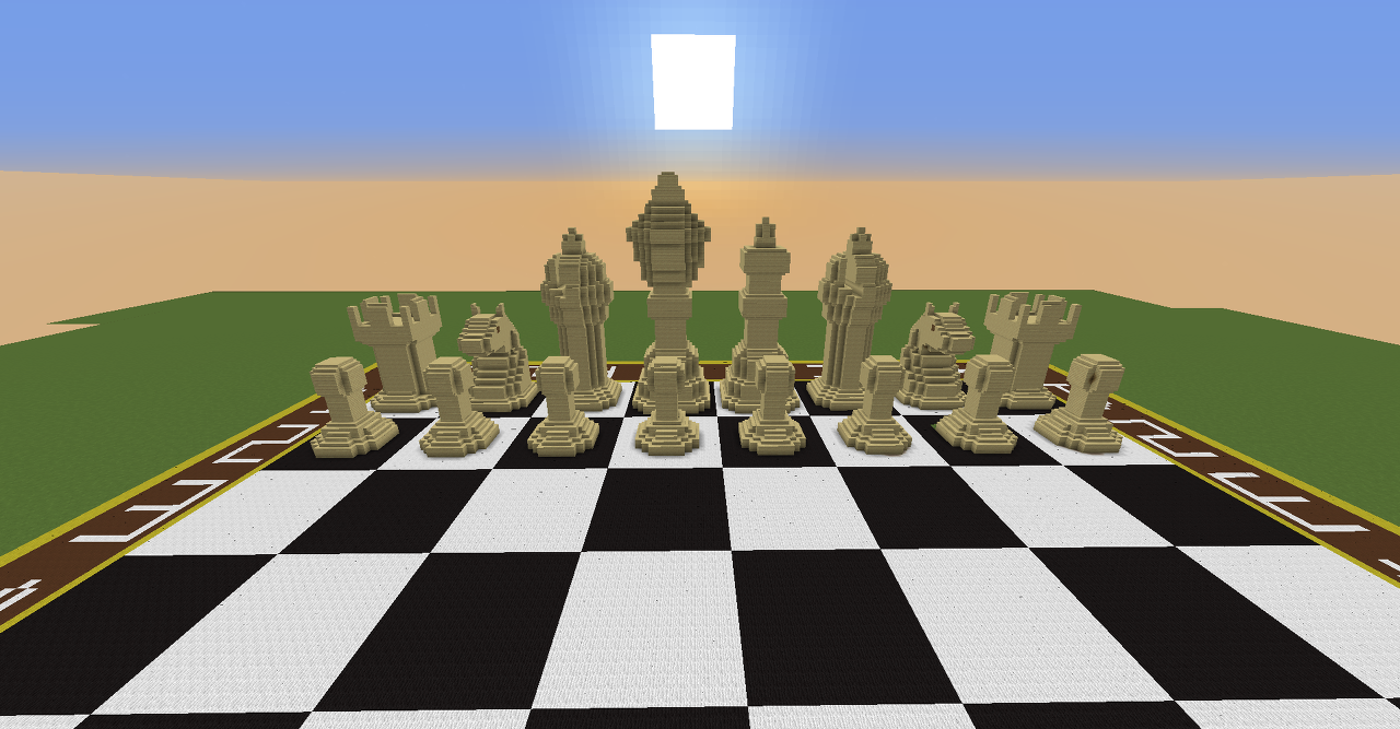 Minecraft Chess Board Minecraft Map