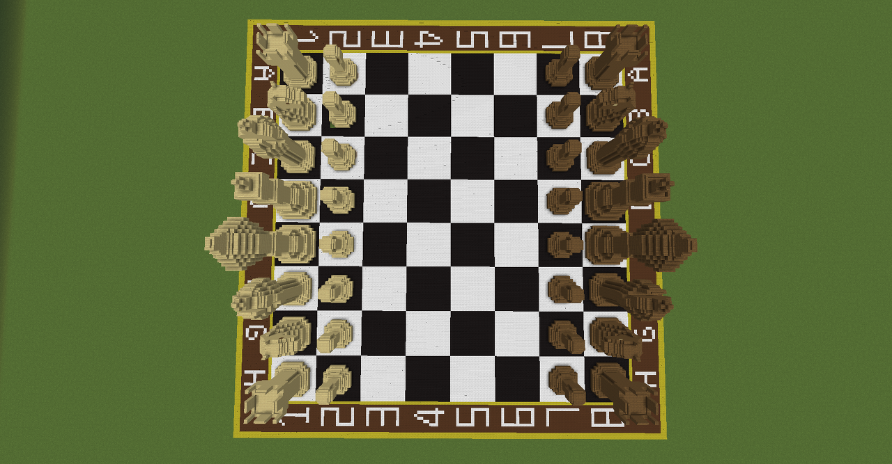 Minecraft Chess Board Minecraft Map