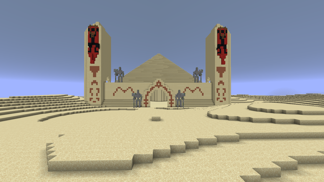 The secret of Anubis Minecraft Map