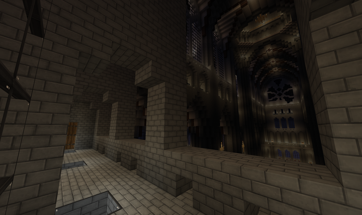 Gothic Cathedral Minecraft Map