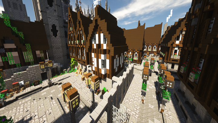 Victorian Village Minecraft Map