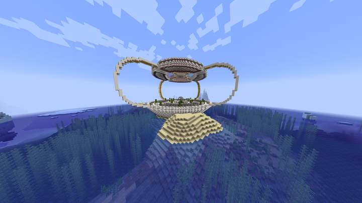 MEGA WATER BASE / MOB FARM / XP GRINDER Minecraft Map