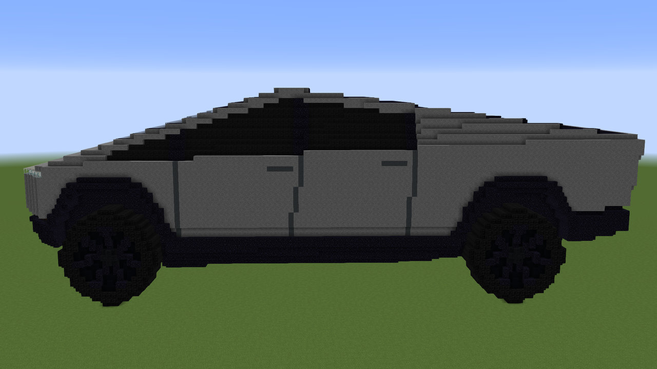 Tesla Cybertruck Minecraft Map
