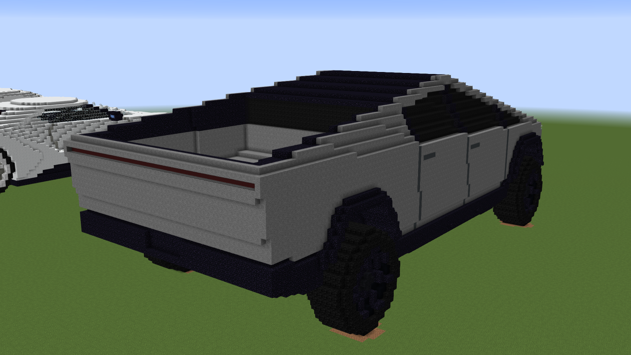 Tesla Cybertruck Minecraft Map