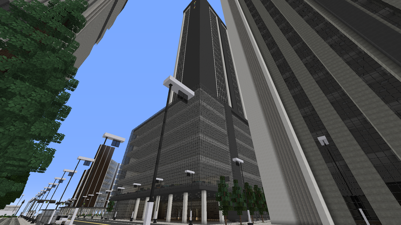 Modern Tech Company Skyscraper Minecraft Map