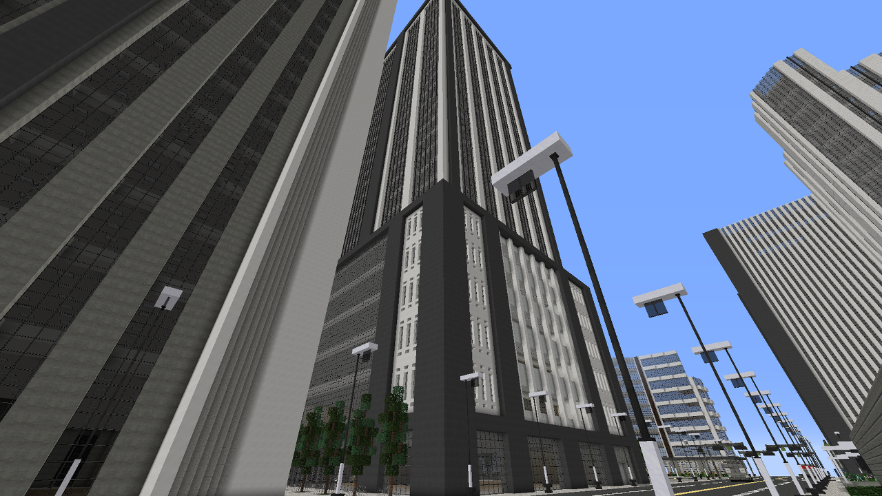 Modern Tech Company Skyscraper Minecraft Map