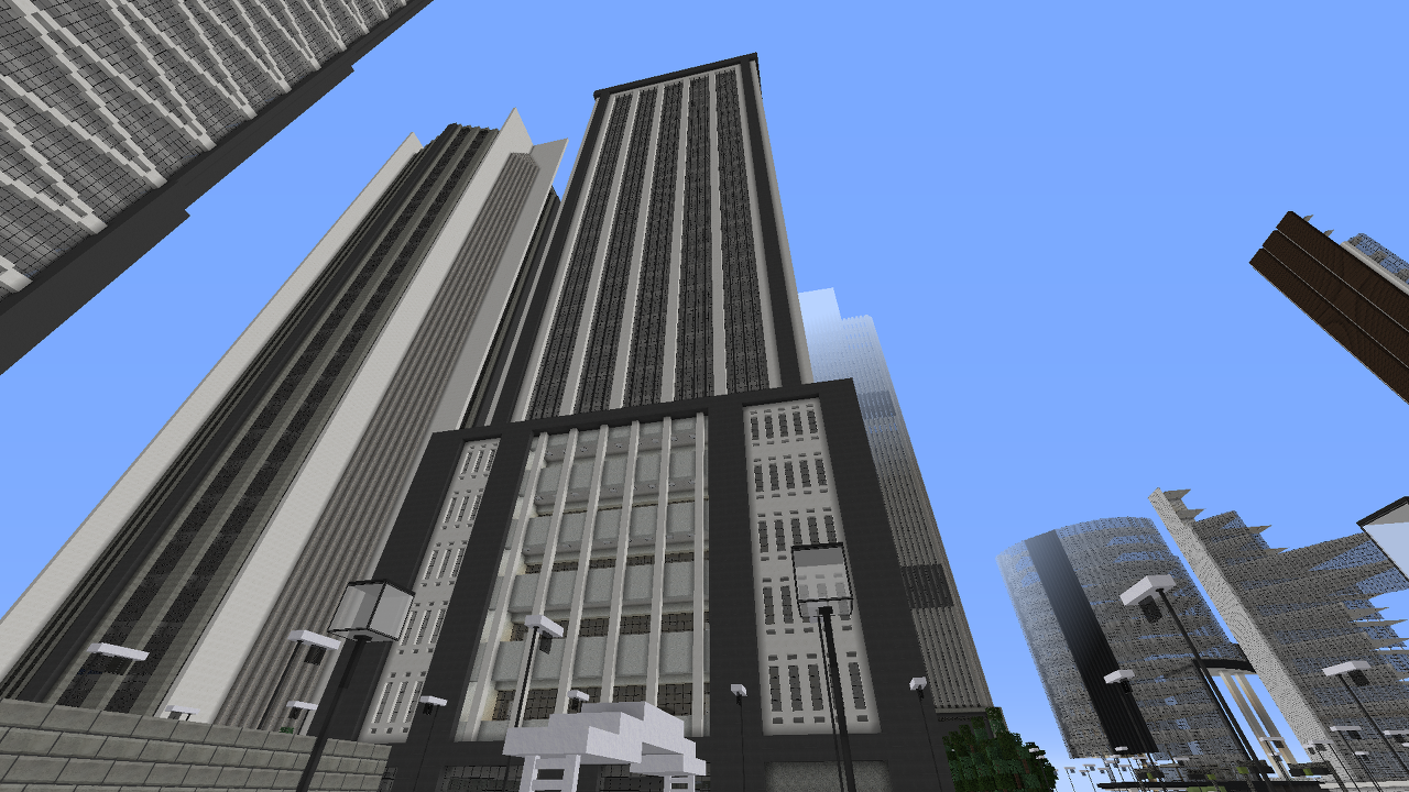 Modern Tech Company Skyscraper Minecraft Map