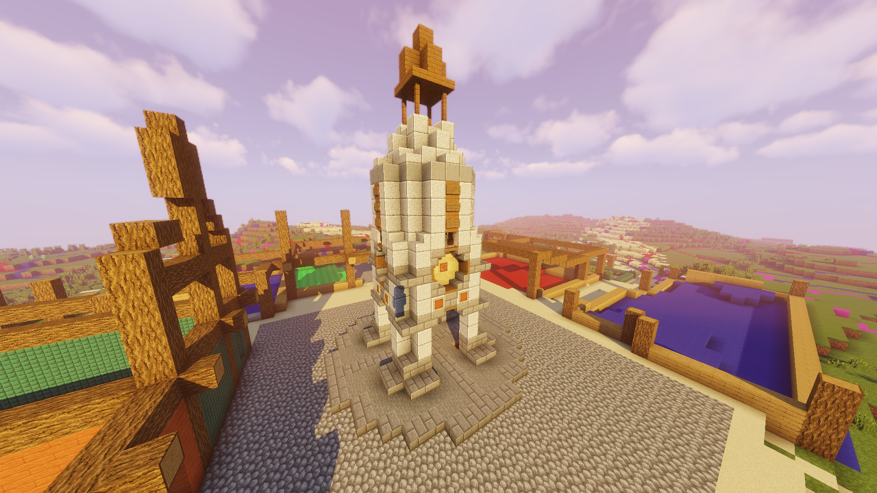 Fable 2 - Bowerstone Market Minecraft Map