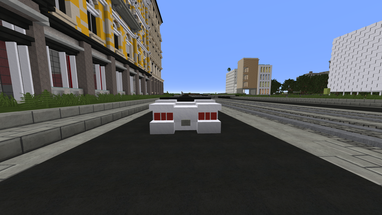 Ford Mustang 3 Wide Minecraft Map