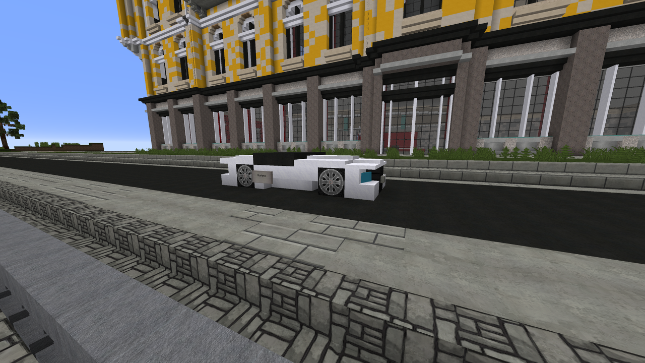 Ford Mustang 3 Wide Minecraft Map