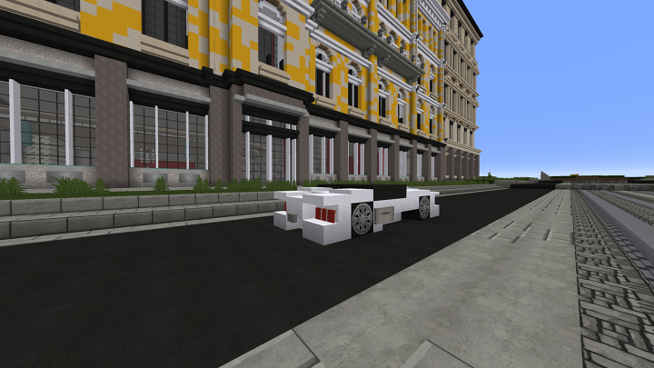 Ford Mustang 3 Wide Minecraft Map