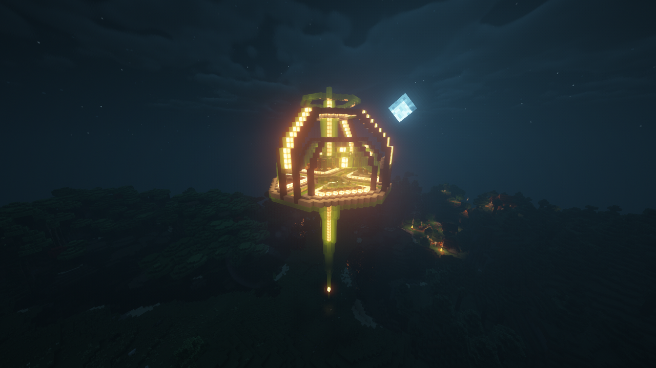 Futuristic Spawn! Minecraft Map