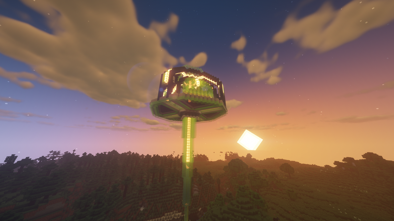 Futuristic Spawn! Minecraft Map