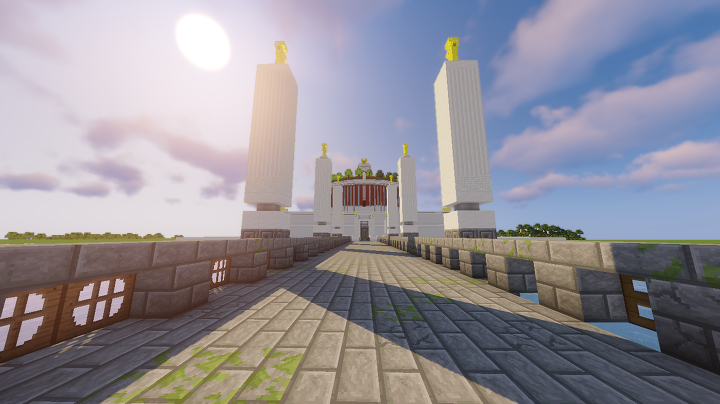 The Mausoleum of Hadrien. Minecraft Map