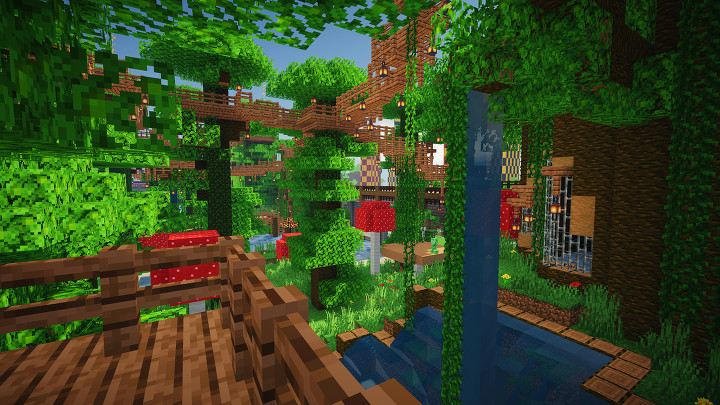 Jungle village Minecraft Map