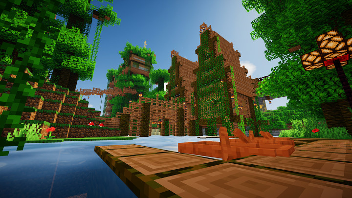 Jungle village Minecraft Map