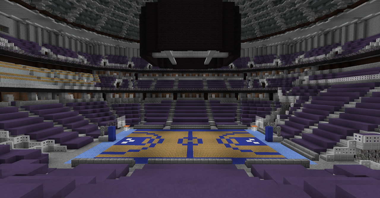 FedEx Forum - Memphis, Tennessee - Memphis Grizzlies Minecraft Map
