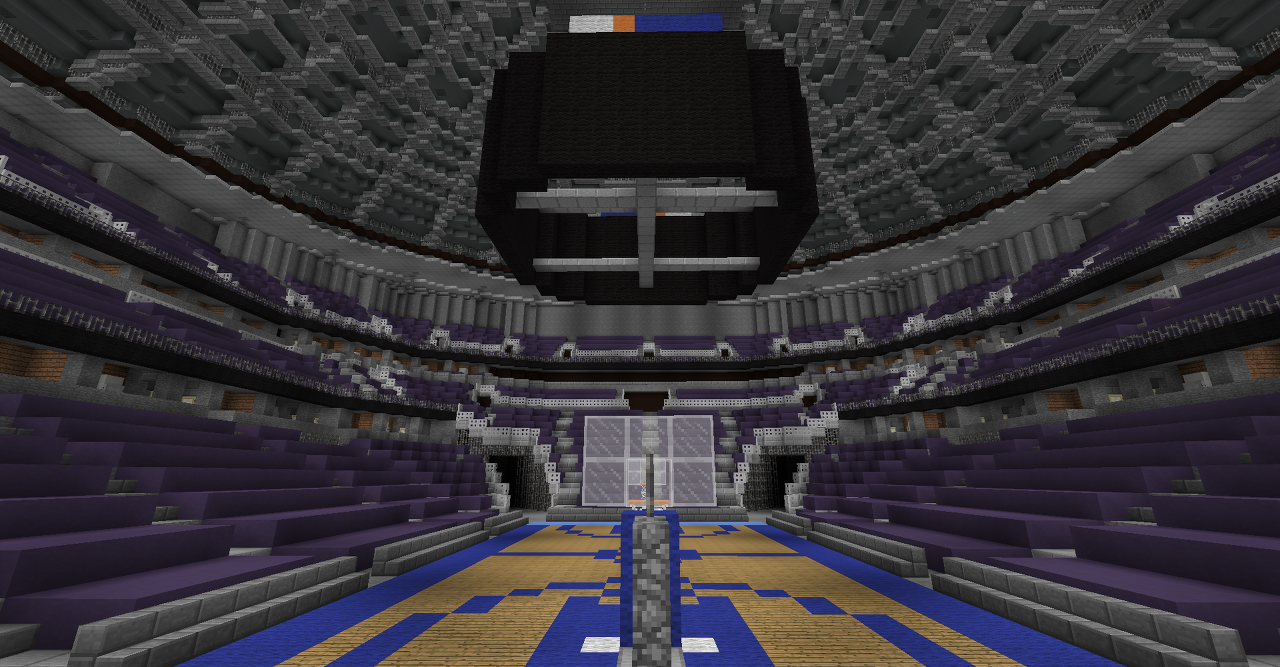 FedEx Forum - Memphis, Tennessee - Memphis Grizzlies Minecraft Map
