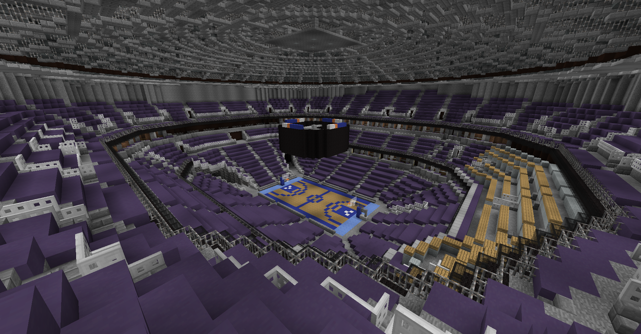 FedEx Forum - Memphis, Tennessee - Memphis Grizzlies Minecraft Map