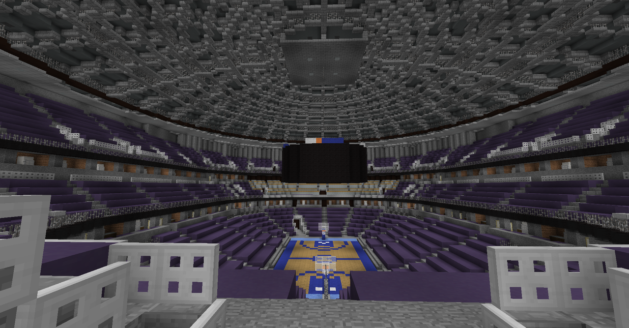 FedEx Forum - Memphis, Tennessee - Memphis Grizzlies Minecraft Map