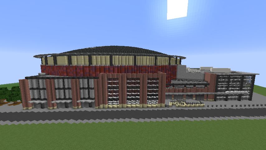 FedEx Forum - Memphis, Tennessee - Memphis Grizzlies Minecraft Map