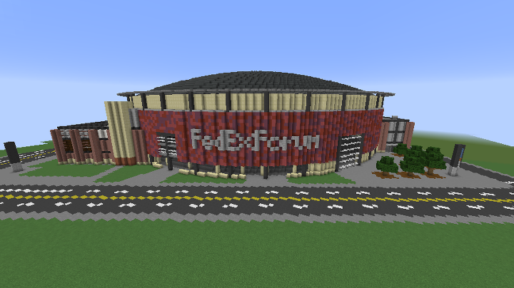 FedEx Forum - Memphis, Tennessee - Memphis Grizzlies Minecraft Map