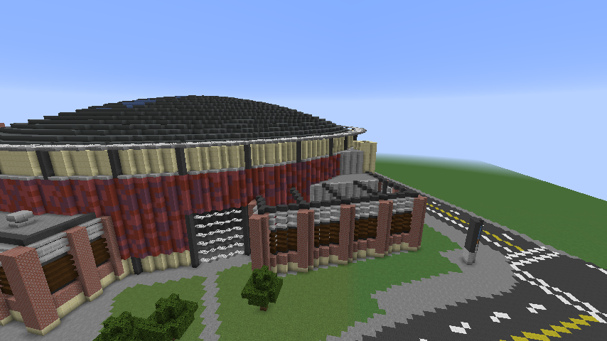 FedEx Forum - Memphis, Tennessee - Memphis Grizzlies Minecraft Map