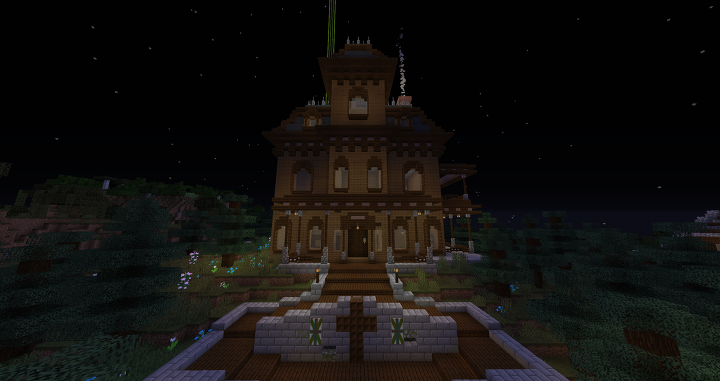 Haunted house Minecraft Map