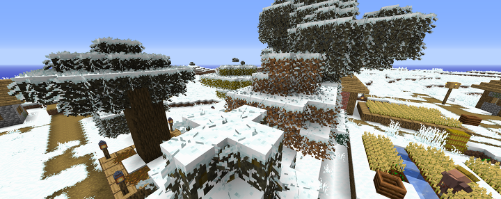 Just Upgrade It: Winter Edition ADDON Minecraft Texture Pack