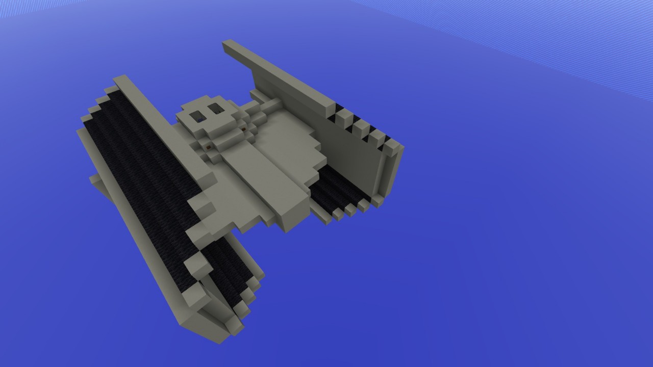 Darth Vader's TIE Fighter | TIE Advanced x1 Minecraft Map