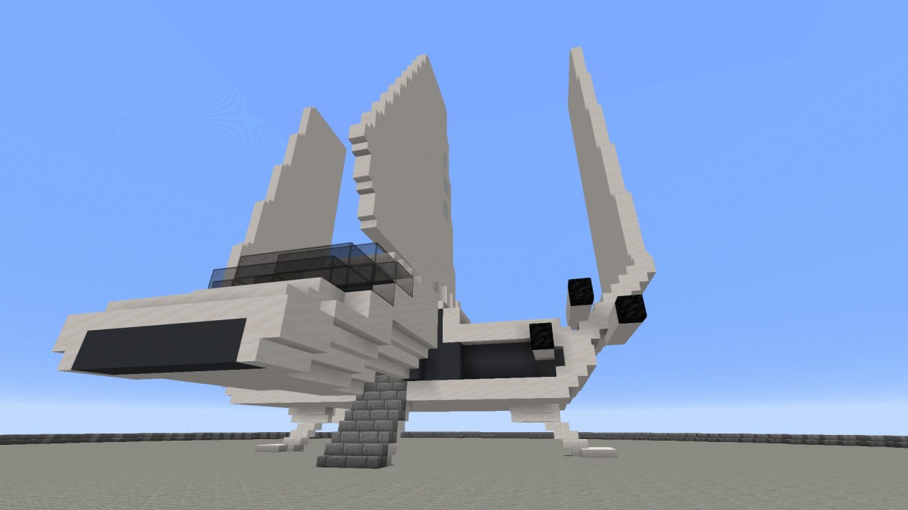 T-4a Shuttle | Imperial Lambda Shuttle Minecraft Map