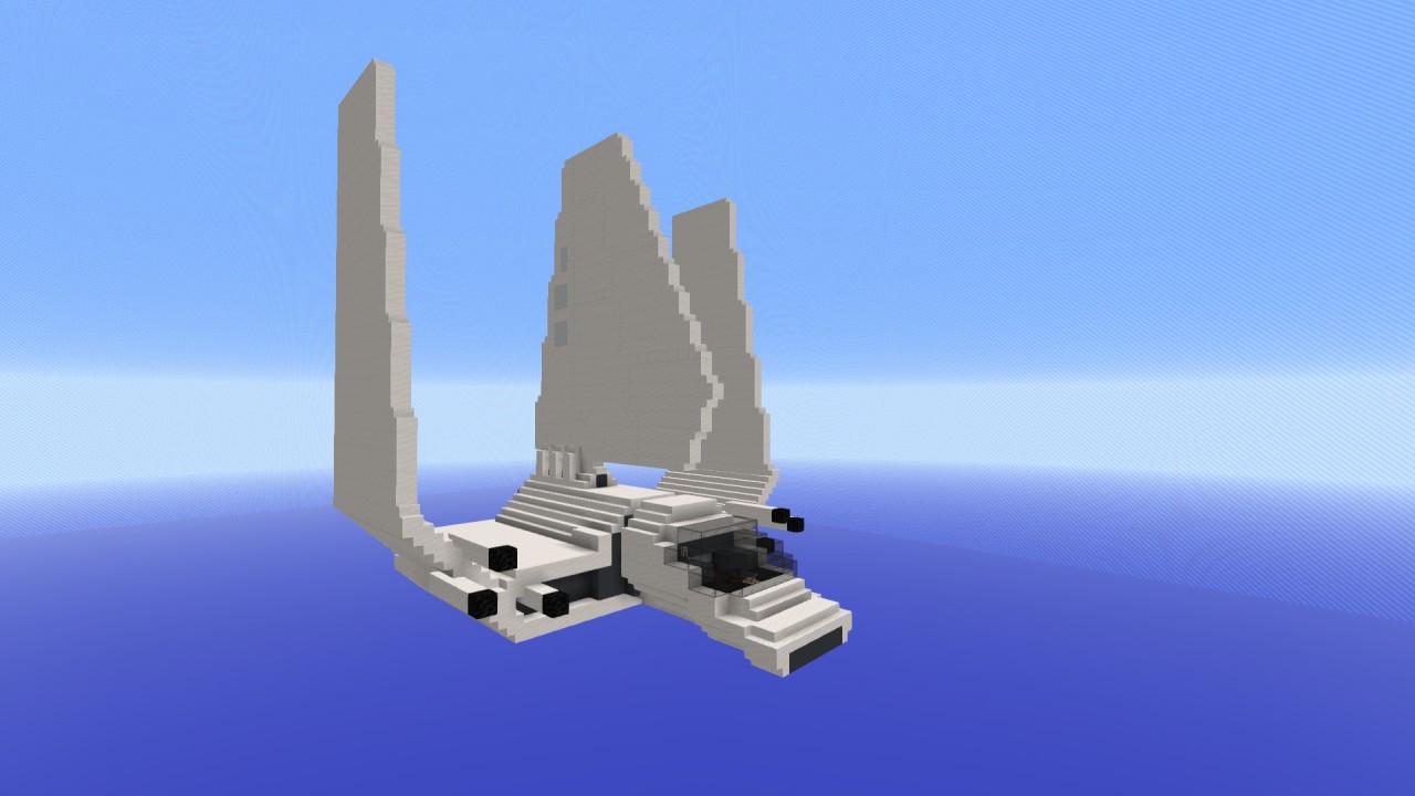 T-4a Shuttle | Imperial Lambda Shuttle Minecraft Map