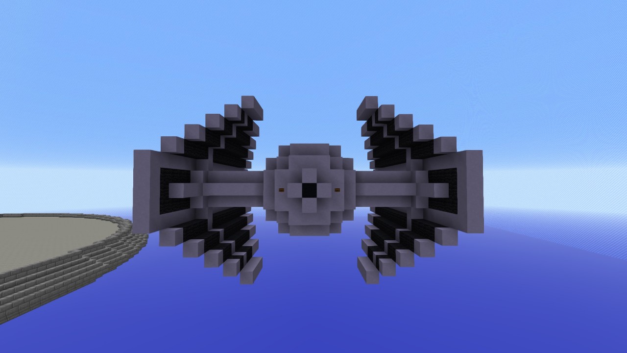 Imperial TIE/IN Interceptor Minecraft Map