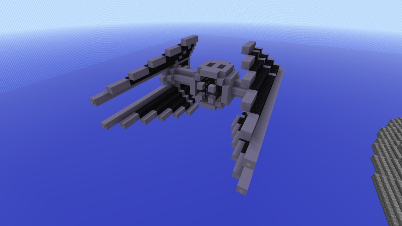 Imperial TIE/IN Interceptor Minecraft Map