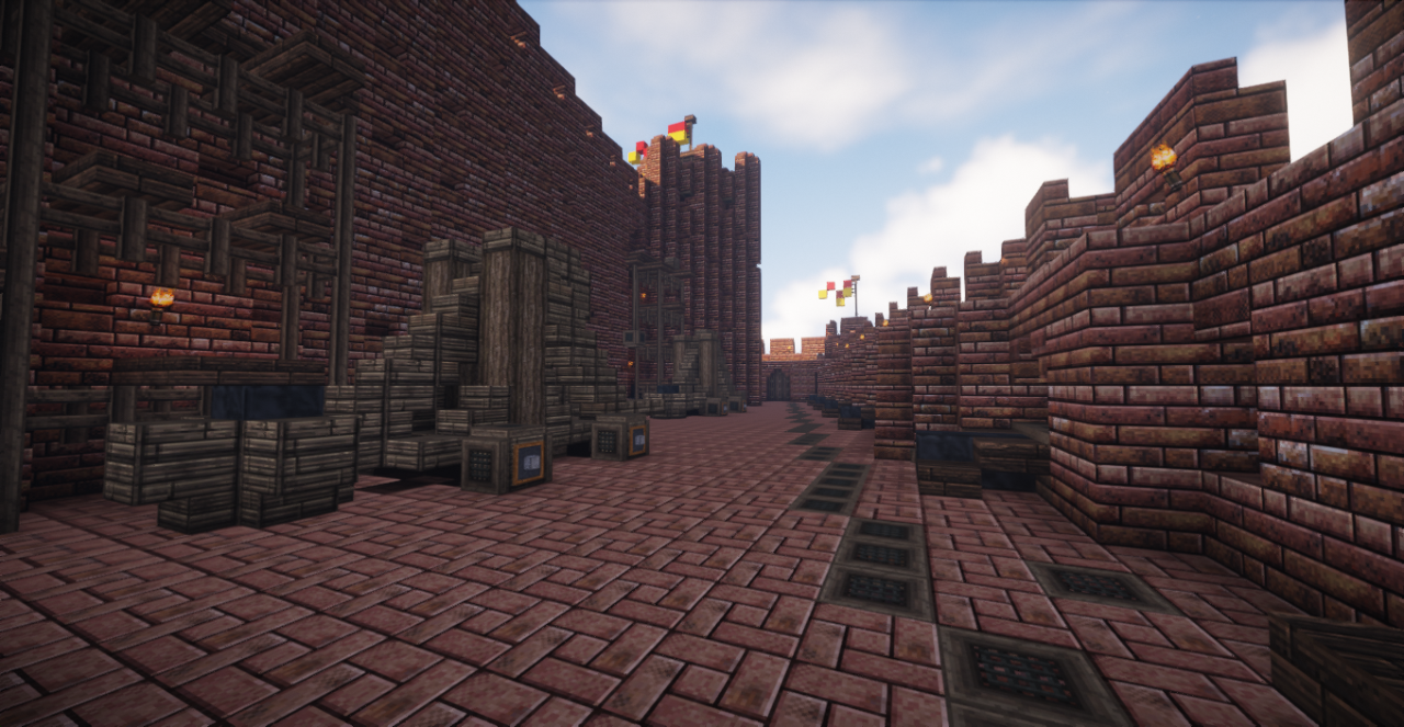 Medieval Castle v1 / Castle of La Mota, Spain Minecraft Map