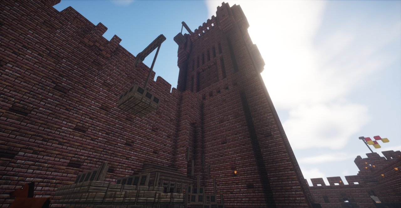 Medieval Castle v1 / Castle of La Mota, Spain Minecraft Map