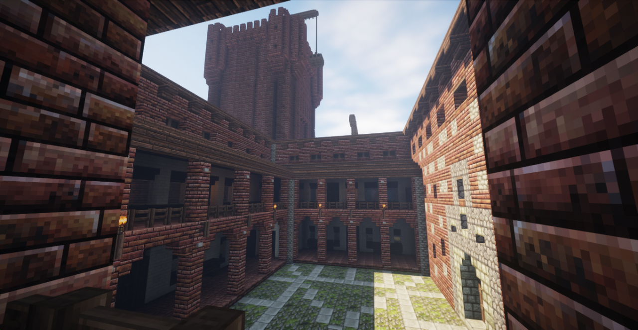Medieval Castle v1 / Castle of La Mota, Spain Minecraft Map