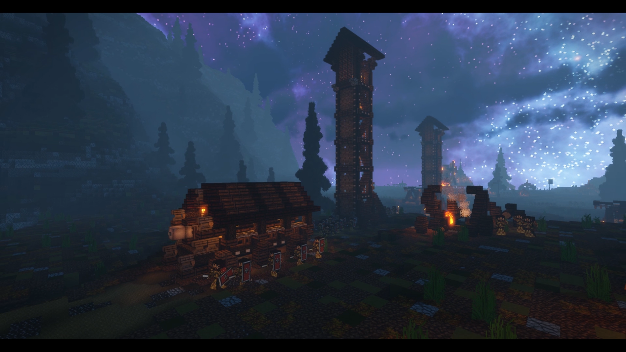 TheReawakens - Valley of Silkfall the Siege ~ Timelapse Minecraft Map