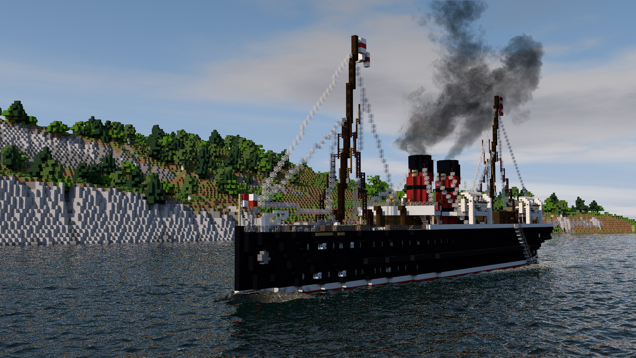 RMS Tynwald (1891) Minecraft Map