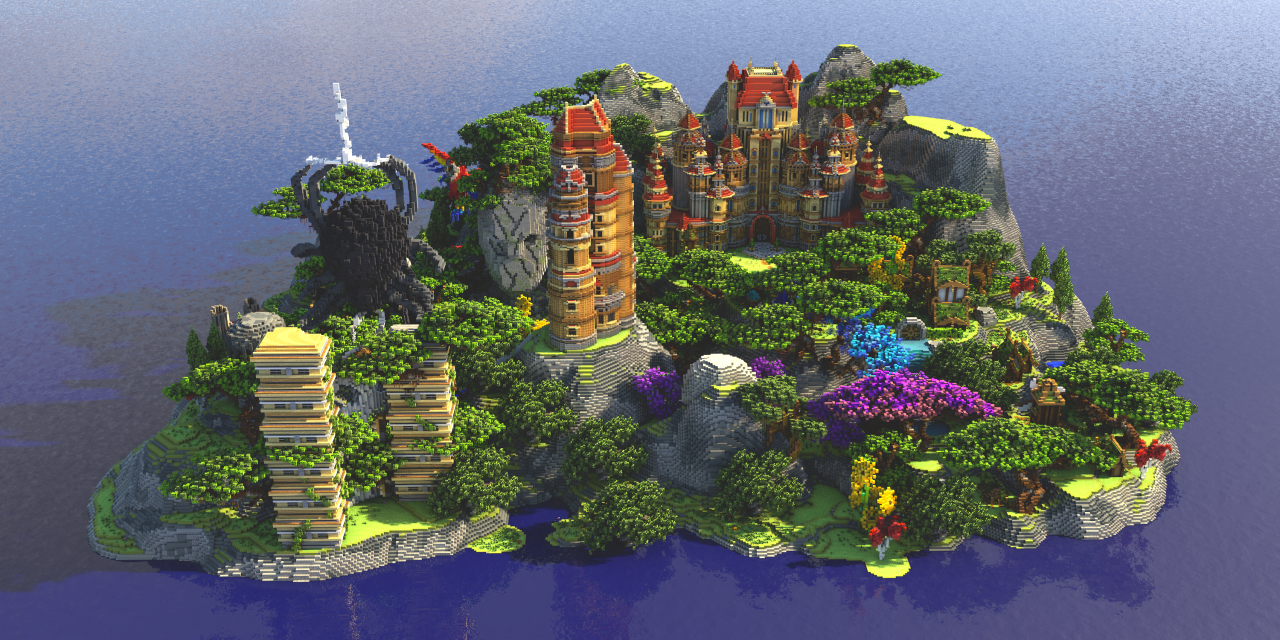 Fantasy Lobby Minecraft Map