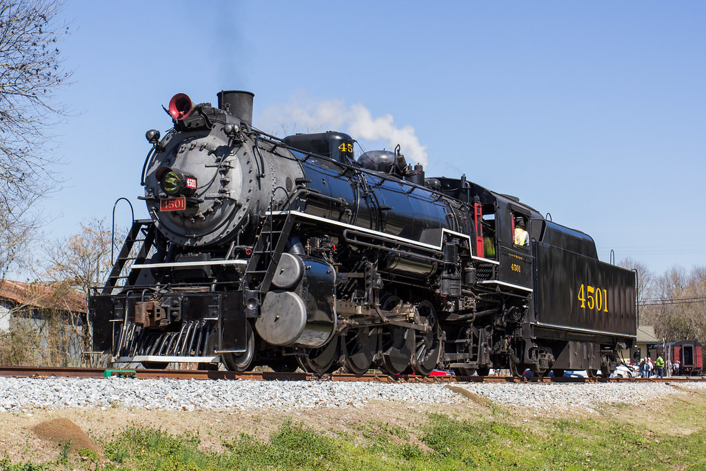 Southern #4501 Steam Locomotive Minecraft Map