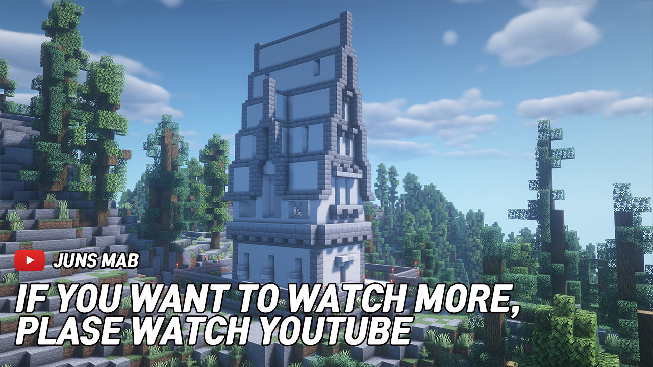 A real architect's building houses in Minecraft tutorial / Castle House ...