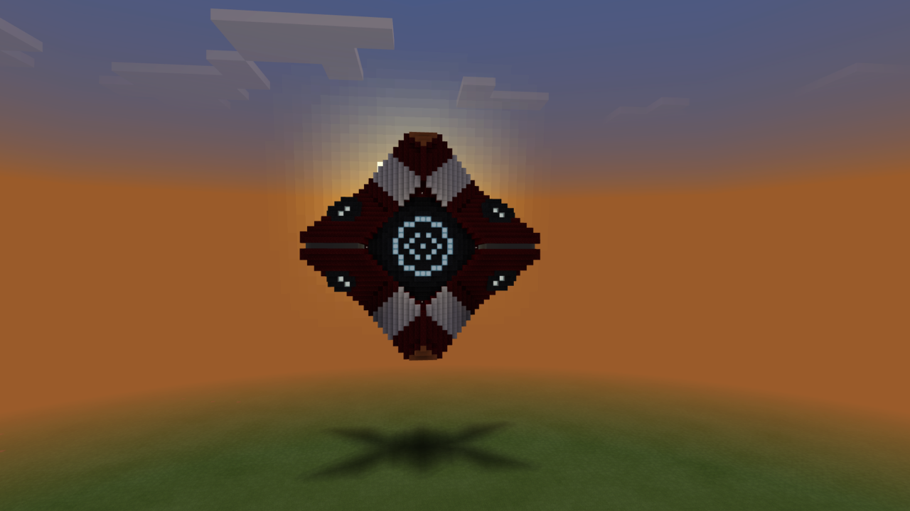 A ghost from Destiny (Frontier shell) Minecraft Map