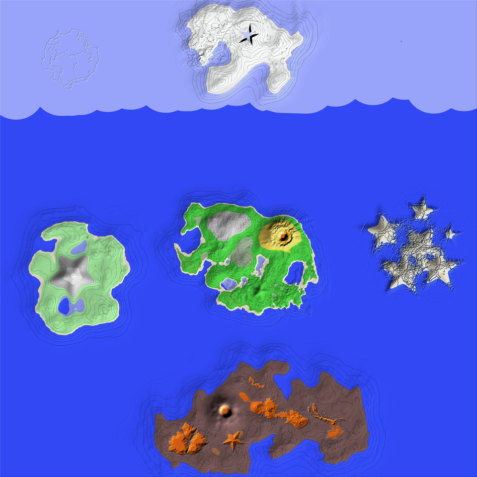 5 Islands Minecraft Map