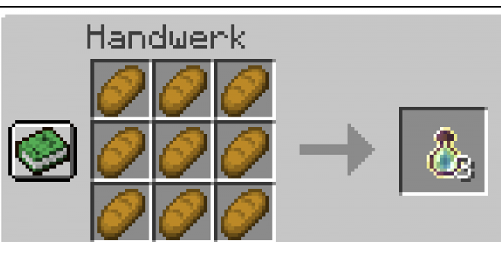 XP bottle recipes Minecraft Data Pack