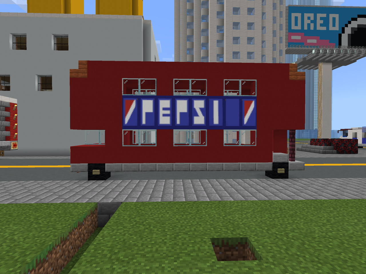 Old London Bus Minecraft Map