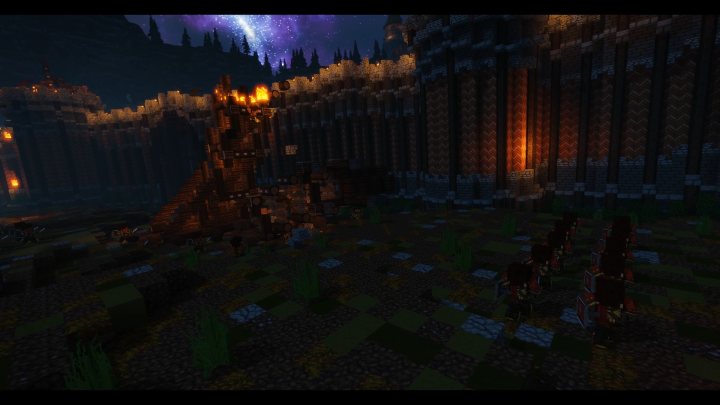 TheReawakens - Valley of Silkfall the Siege ~ Timelapse Minecraft Map